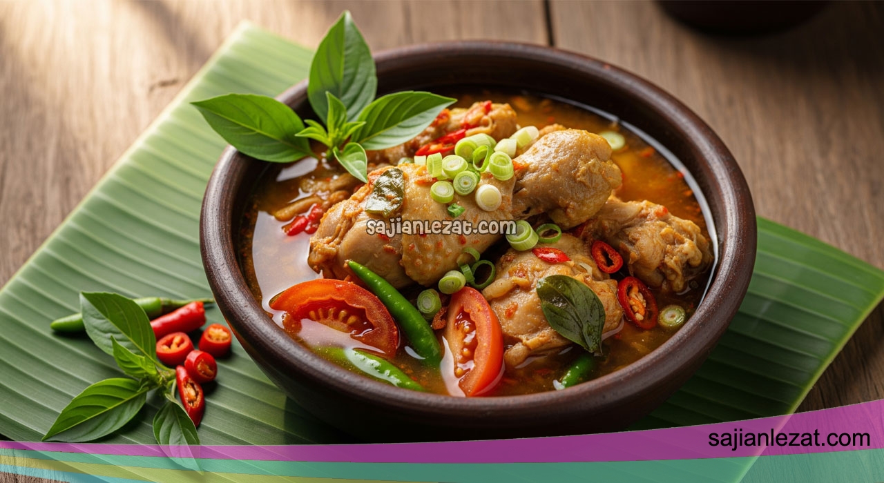 Resep Garang Asem Ayam Segar dan Gurih Khas Jawa