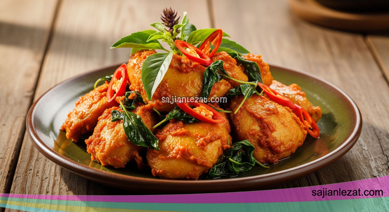 Resep Ayam Woku Daun Kemangi Khas Manado