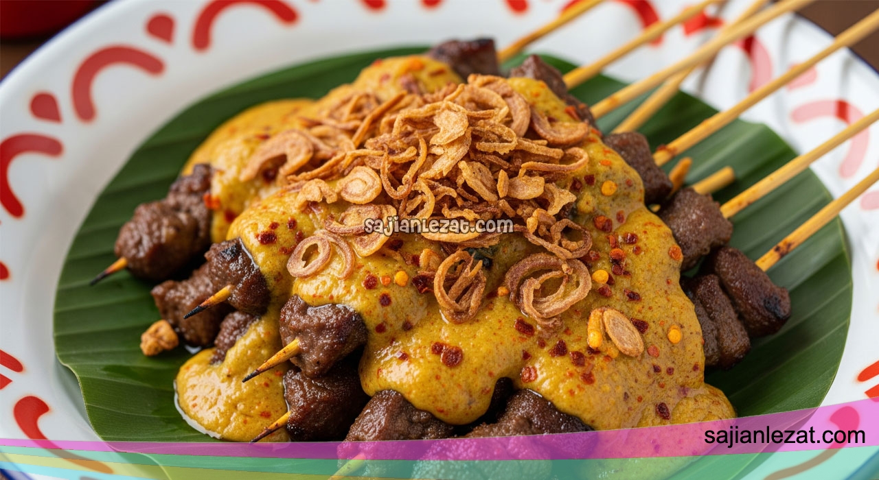 Resep Sate Padang Istimewa Gurih Kental dan Super Lezat