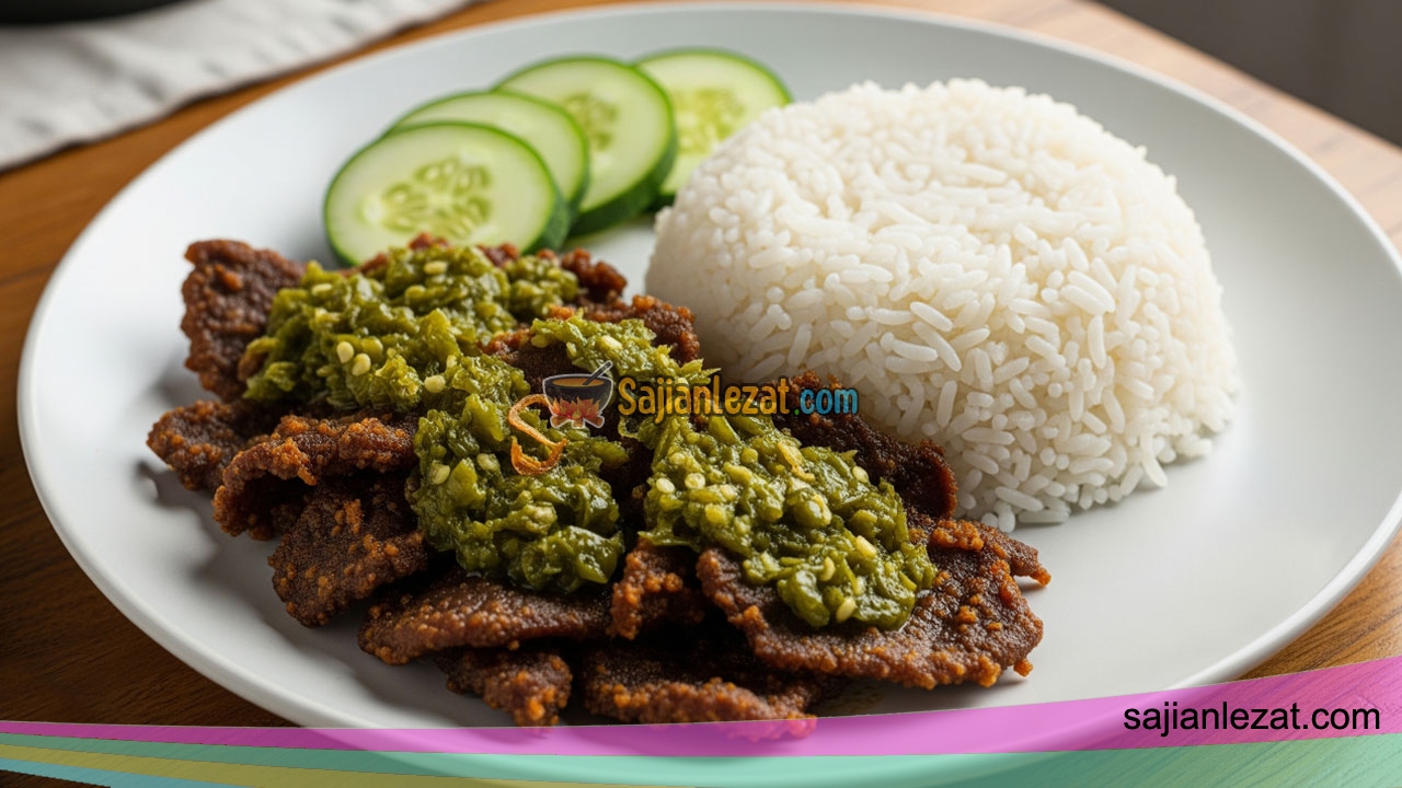 Cara Membuat Dendeng Hijau Pedas dan Gurih