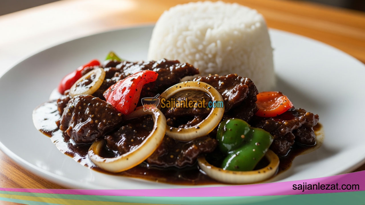 Resep Daging Masak Lada Hitam Gurih dan Empuk