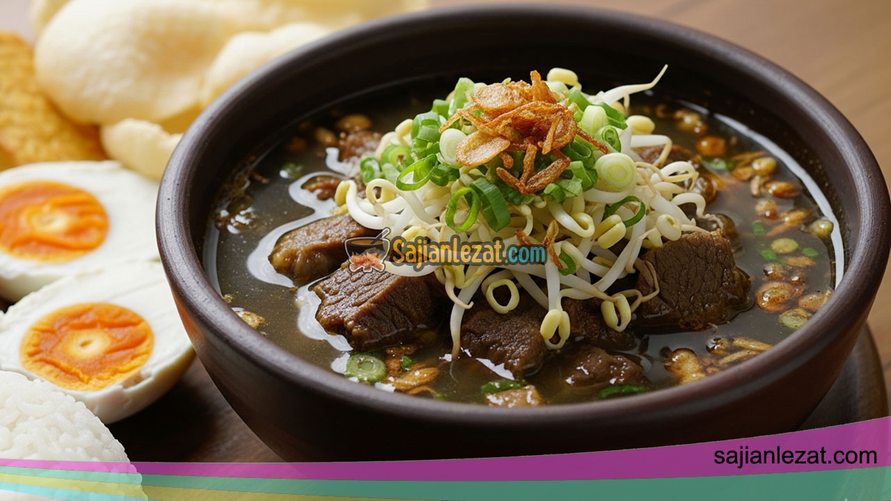 Cara Masak Rawon Komplit dengan Kuah Gurih dan Lezat