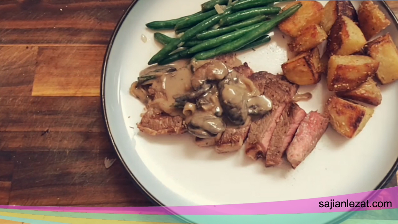 Resep Steak Saus Jamur Lezat dan Mudah Dibuat
