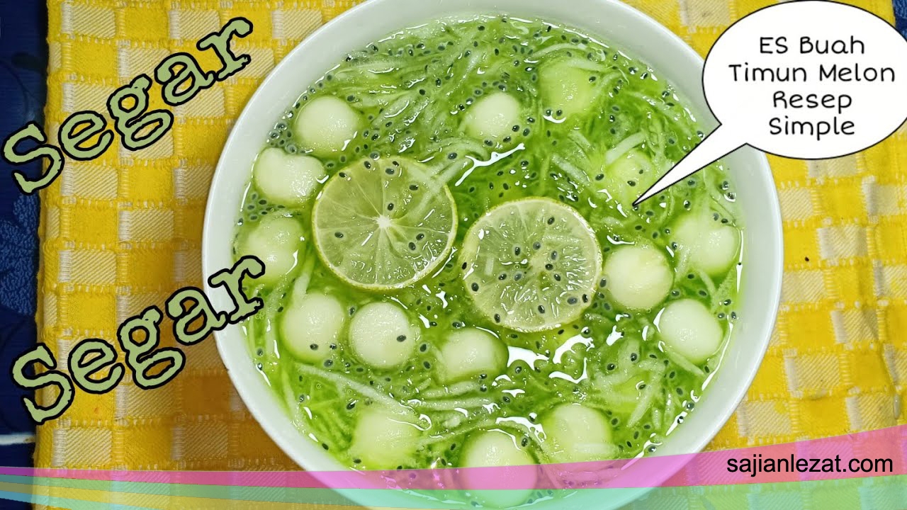 Resep Es Timun Serut Rasa Melon