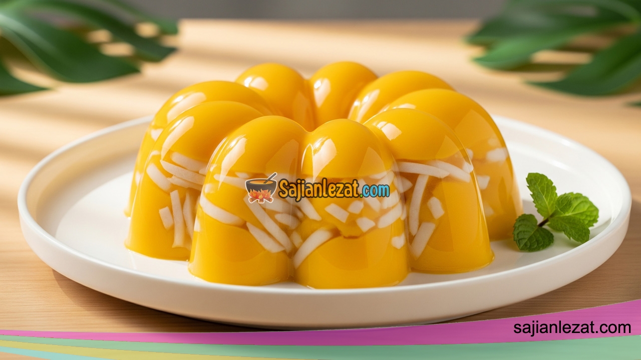 Resep Puding Mangga Kelapa Muda, Segar Lembut dan Cocok untuk Hidangan ...