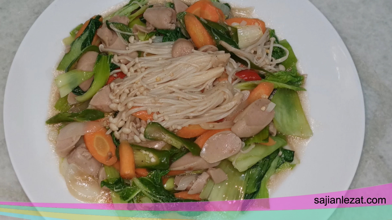 Resep Capcay Jamur Enoki, Tumisan Sayur Istimewa yang Lezat dan Sehat