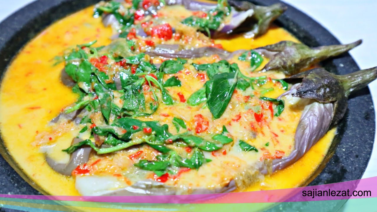 Resep Terong Bakar Kuah Santan Gurih dan Menggugah Selera